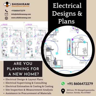 Electrical Drawings and Layouts for Home or Residential Building Online