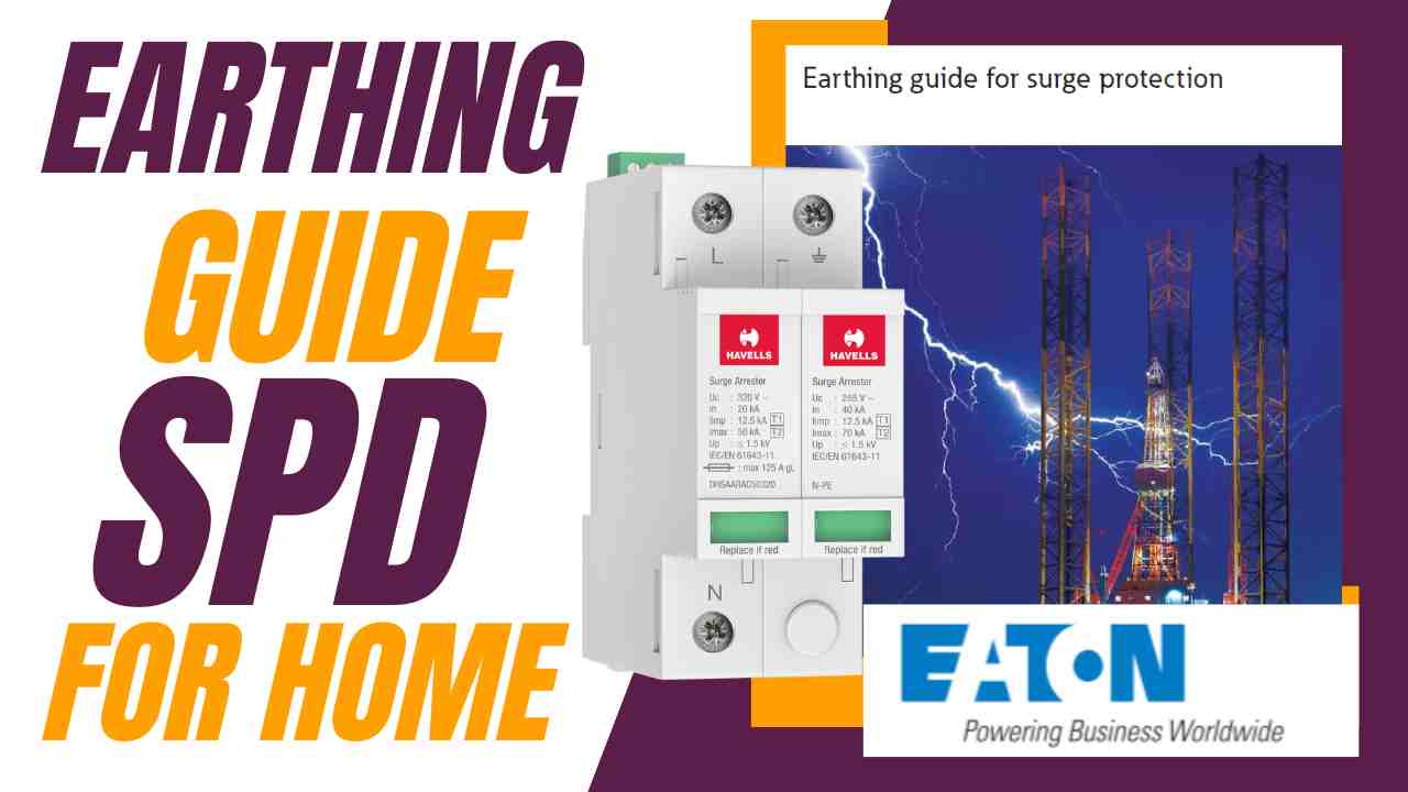 How To Connect Earth To Spd For Homes Earthing Guide For Surge