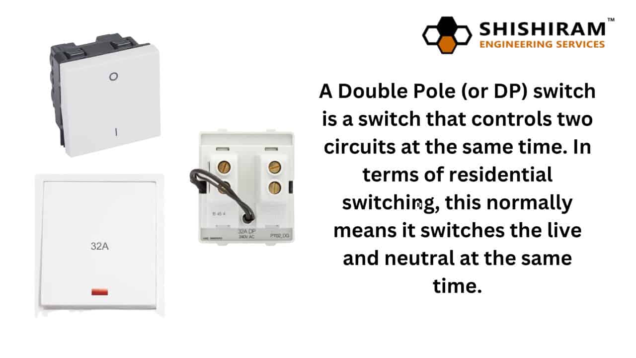 DP Switches | Double Pole Modular Switches | Why & What all loads need DP Switches | Isolation